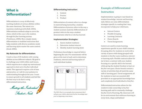 Differentiation Brochure Pdf