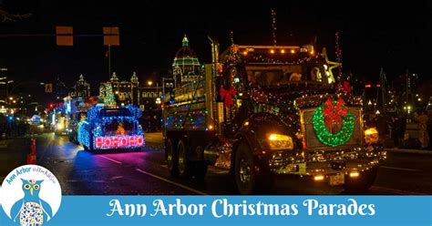 Check Out All These Christmas Light Parades Near Ann Arbor
