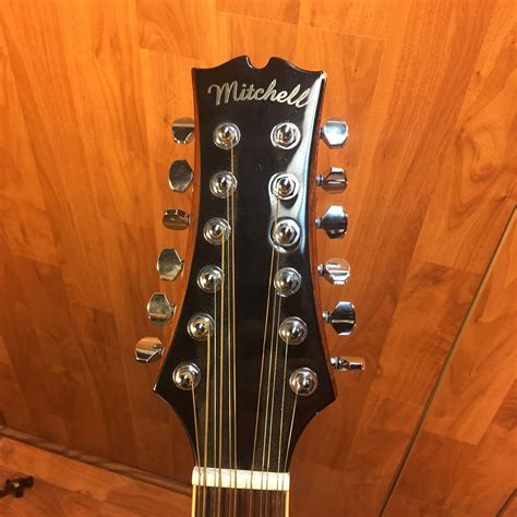Mitchell Md100s 12 String Acoustic Guitar Evolution Music