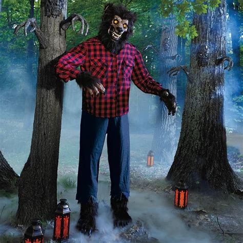 Werewolf Dad Animated Figure Grandin Road