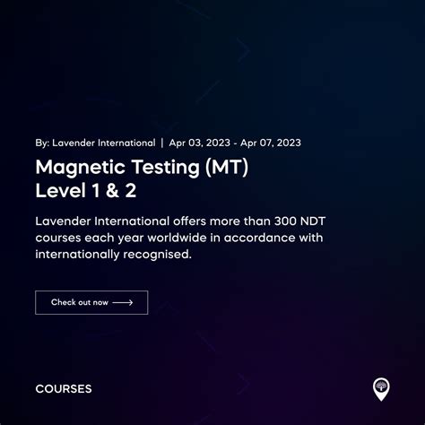 Magnetic Testing Level 1 And 2 Ndt Training Course Santosh Gavankar