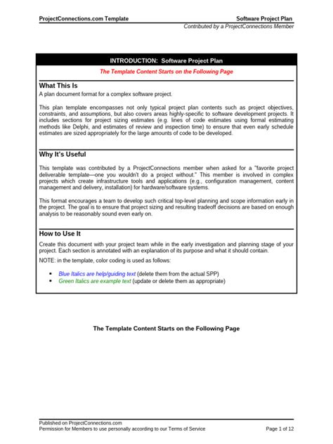 Softwareprojectplan Pdf Software Risk