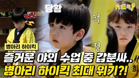 병아리하이킥 엄마 미소 절로 나는 병아리들의 야외 수업 그런데 갑자기 분위기 싸해진 이유는 치트키 Youtube