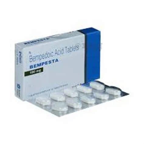 Bempedoic Acid 180mg Tablets At ₹ 260bottle Bempedoic Tablets In