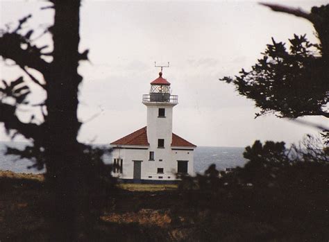 Cape Arago Lighthouse In Oregon