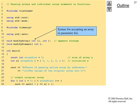 Arrays Outline 1 Introduction 2 Arrays 3 Declaring Arrays Ppt Download