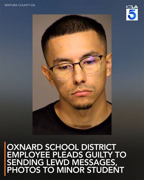 An Oxnard School District Employee Pleaded Guilty To Sending