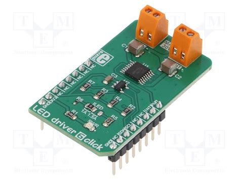 Led Driver 6 Click Mikroe Click Board Prototype Board Comp Al1781mcp3221 Led Driver