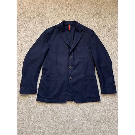 Cremieux Hopsack Lightweight Wool Blazer 100 Depop