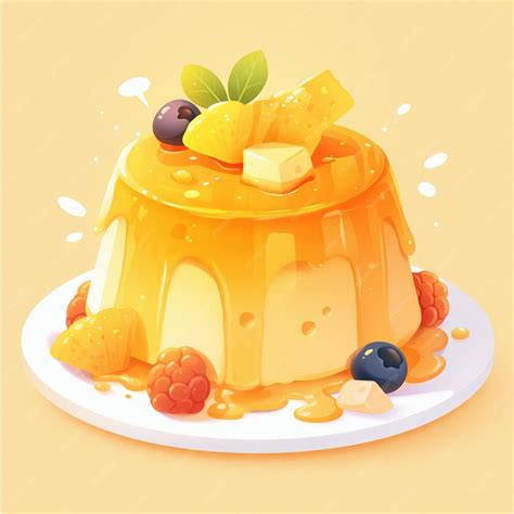 Goan Bebinca And Layered Dessert Premium Ai Generated Vector