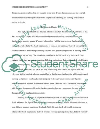 Embedded Formative Assessment Book Reportreview