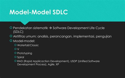 2 Sdlc Dalam Analisis Perancangan Sistem Pdf
