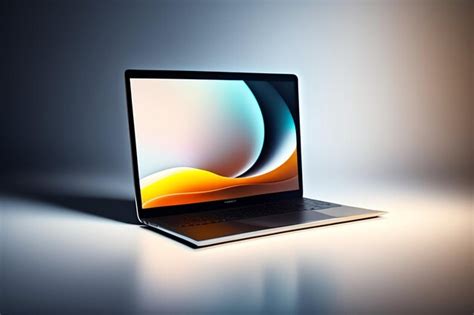 Imagen De Computadora Portátil Exclusiva Moderna Generada Ai Foto Premium
