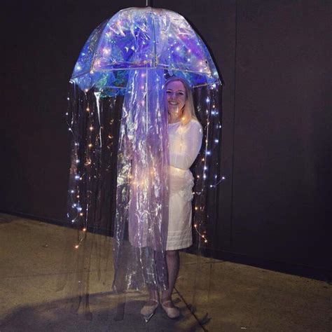 Diy Jellyfish Umbrella Costumes Craft Aesthetic And Design Inspiration
