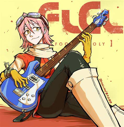 Teiwicked Haruhara Haruko Flcl Absurdres Commentary English