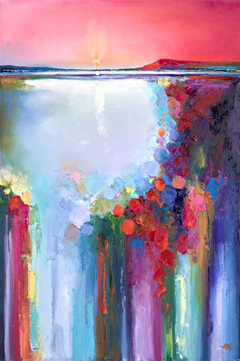 Cascading Colours Anna Gammans Clarendon Fine Art