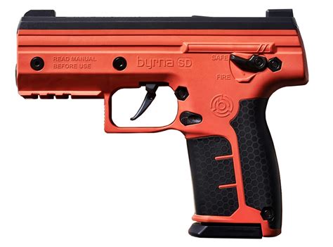 Byrna Sd Non Lethal Kinetic Kit Orange Impact Guns
