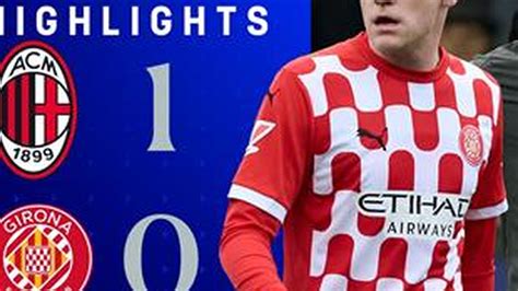 Ac Milan 1 0 Girona Uefa Champions League Highlights As Rafael Leao Strike Edges Milan Closer