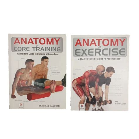 Anatomy Of Core Training And Anatomy Of Exercise Book Bundle X 2 Pb 2009