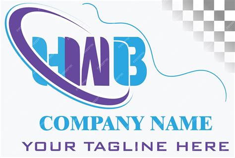 Premium Vector Hwb Letter Logo Design