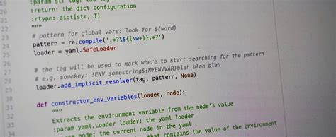 Python Yaml Configuration With Environment Variables Parsing