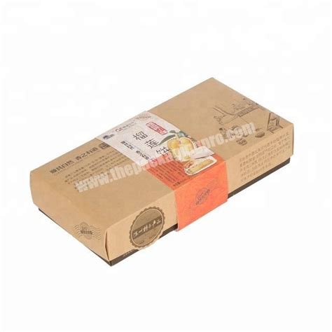 Design Eco Friendly Paper Meat Pie Packaging Box