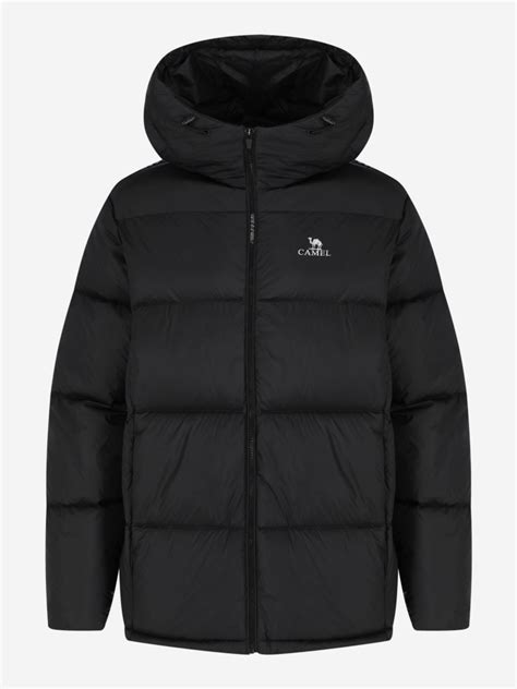 Пуховик мужской Camel черный цвет — купить за 48640 тг со скидкой 65 в интернет магазине