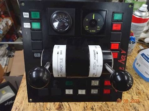 Styrepanel Hovedmotor Smedegaarden As