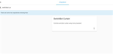 Switchbot Curtains Third Party Integrations Home Assistant Community