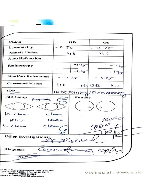 Eye Surgery Report Download Free Pdf Medical Procedures Facial
