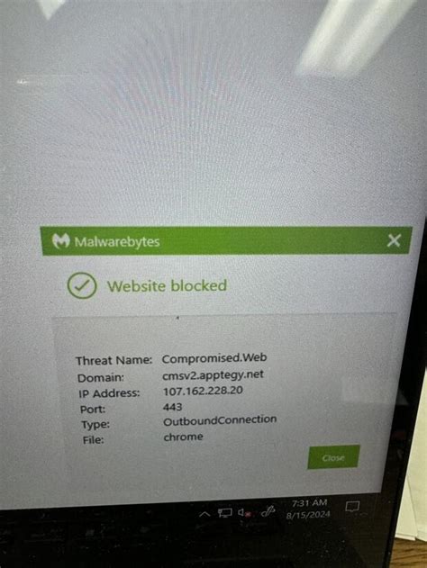 Ip False Positive Website Blocking Malwarebytes Forums