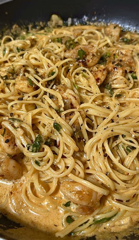 Chilli Prawn Linguine Dining And Cooking