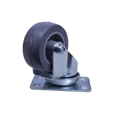 Rodízio Rosca Giratória 05 Polegadas Borracha A09752 Gr Ajax