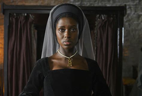 Jodie Turner Smith As Anne Boleyn In The Tv Series Anne Boleyn 2021