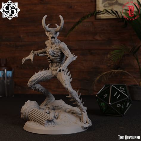 Devourer Fantasy Tabletop Miniature 28mm 54mm Dungeons And Dragons Dnd