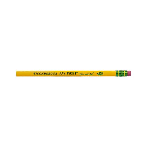 Lápiz My Fist Ticonderoga Triangular No 2 Hb La Mariposa De León