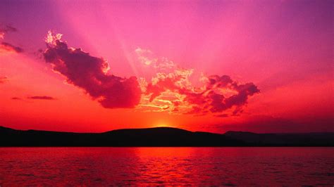 Free Photo Red Sky Nature Red Sky Free Download Jooinn