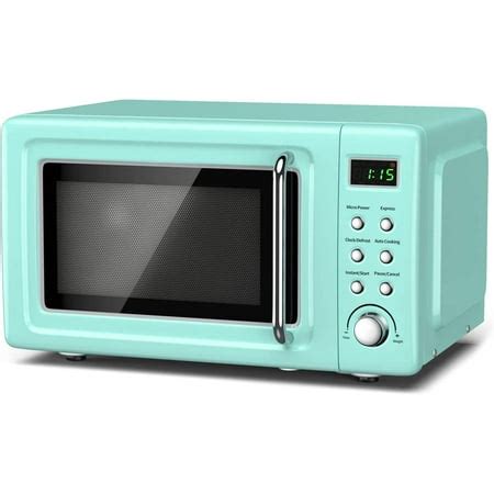 Retro Microwave Oven Small Countertop Microwave 07 Cu Ft 700w With