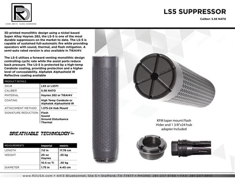 Ls5 Suppressor Rd Usa