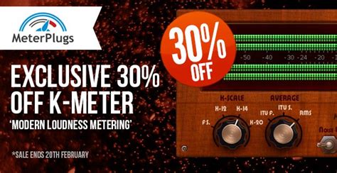 Meterplugs K Meter Plugin 50 Off At Plugin Boutique