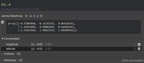 Datawhale Ai 夏令营 Xarray初识dataarray Sel Csdn博客