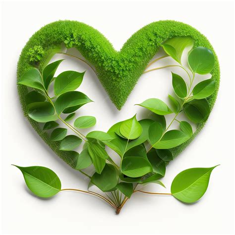 Hojas Verdes Verdes En Forma De Corazón Enredaderas Hiedra De Prímula