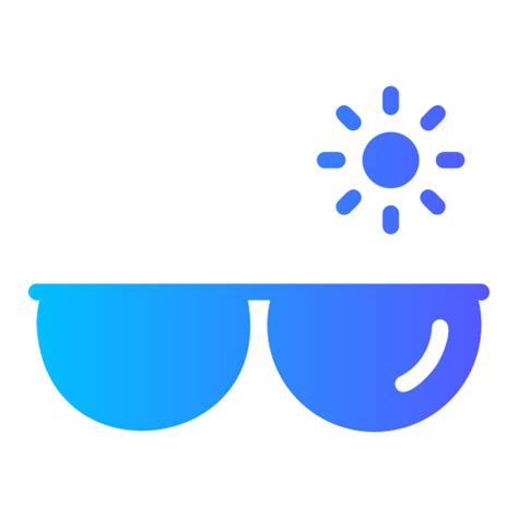 Sun Glasses Generic Gradient Fill Icon Freepik