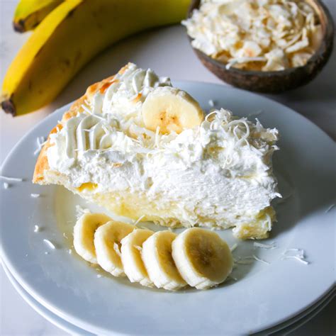 Coconut Banana Cream Pie The Coconut Mama