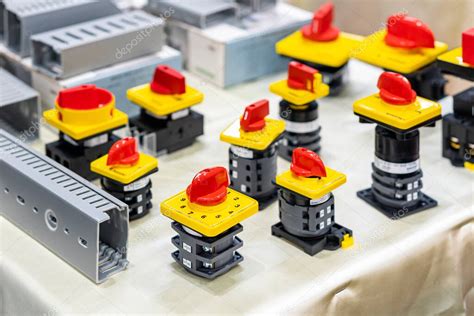 Cierre Varios Tipos De Interruptor Selector O Interruptor Selector De Leva Rotativo Para Energía