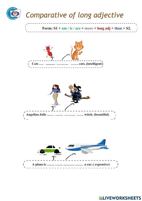 Comparative Lon Free Interactive Worksheets 1705262