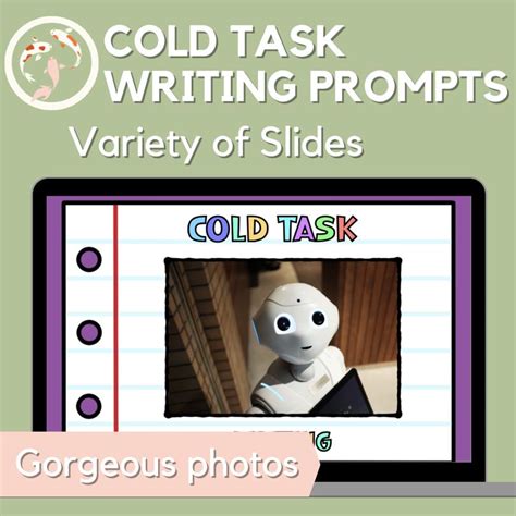 Manabi 学び 30 Cold Task Writing Prompts Gorgeous Slides Facebook