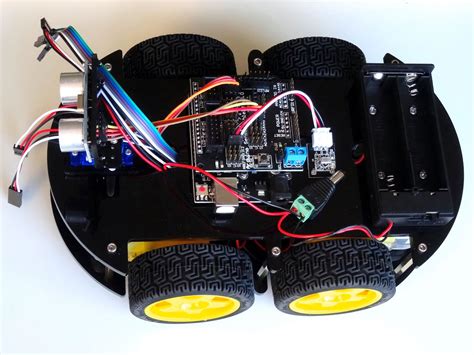Mitov Software Assembling Elegoo Smart Robot Car Kit Step Connecting It All Together