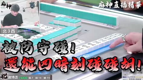 被防守碰反而變成四暗刻碰碰胡麻神電競 百萬賽事 麻將 賽事精華 課程 大三元 碰碰胡 清一色 大四喜 Mahjong 雀王 宅神爺 Youtube