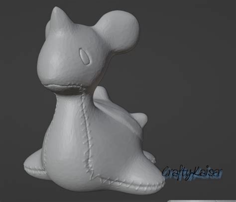 Free 3d File Pokemon Lapras Pokedoll・3d Printable Object To Download・cults